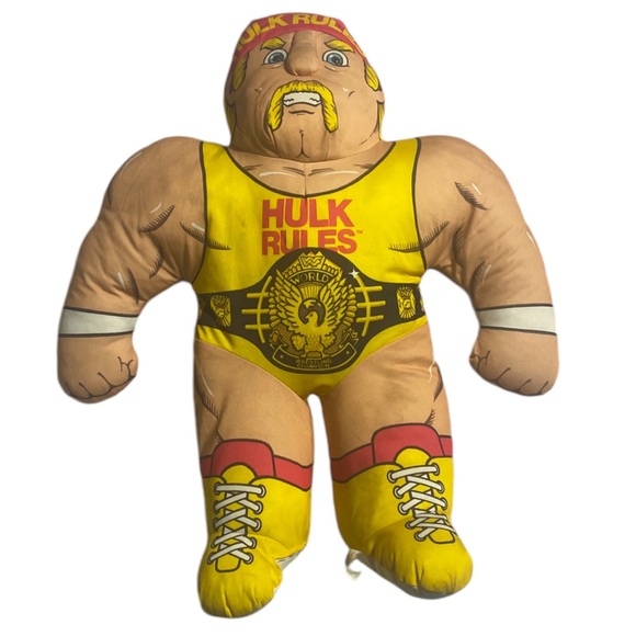 Tonka | Toys | Vintage Hulk Hogan Tonka Wrestling Buddies Pillow Plush ...